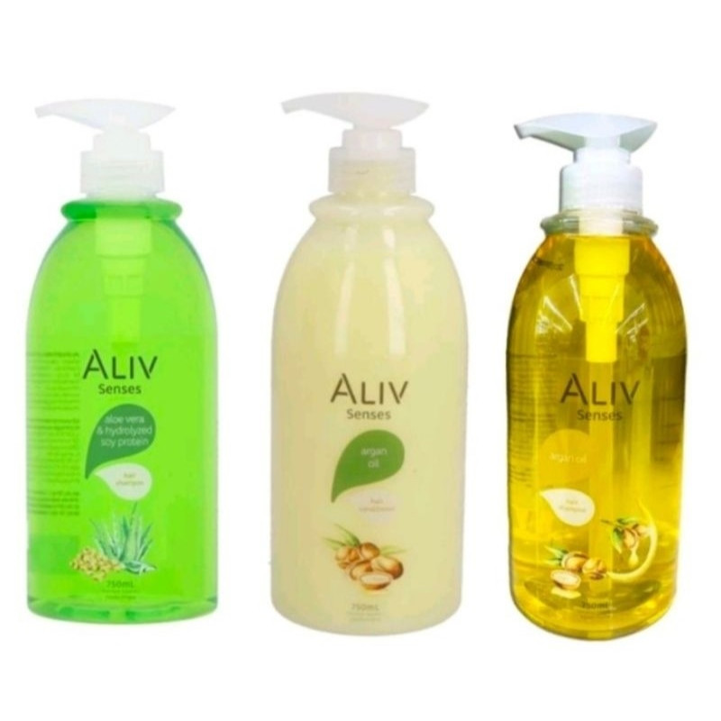 ALIV SENSES ☑️ Argan Oil Hair Syampoo | Aloe Vera & Hydrolyzed Soy ...