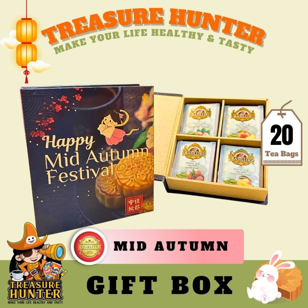 Treasure Hunter Mid Autumn Basilur White Tea Assorted Gift Box 20E ...