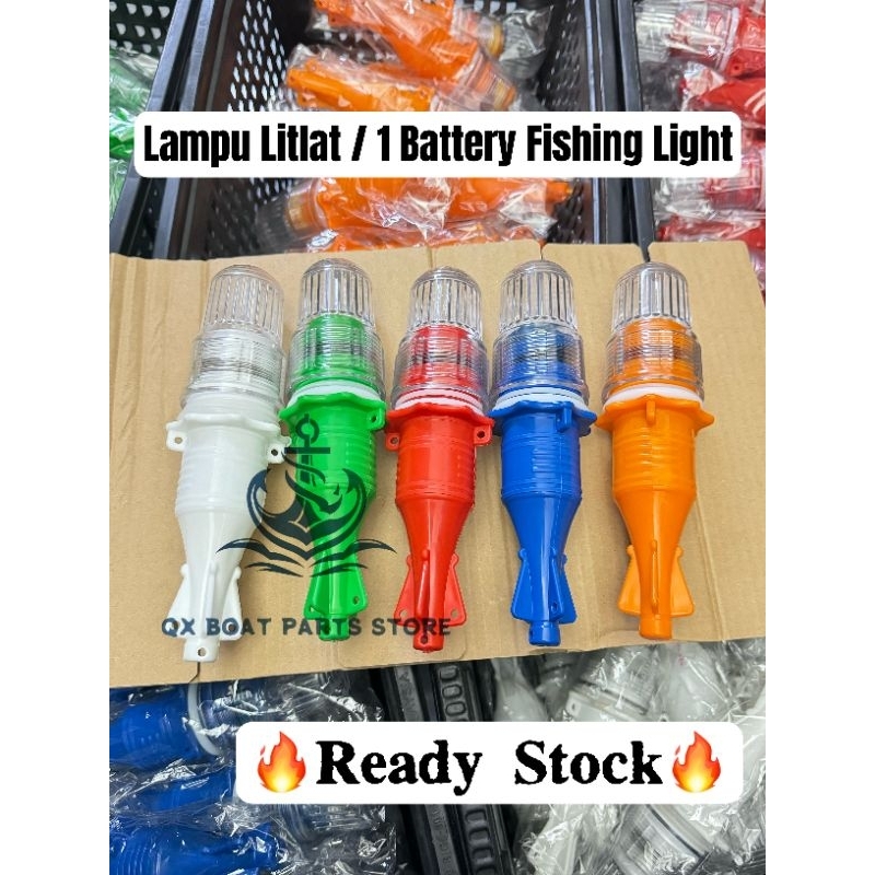 Ready Stock‼️1 Battery Fishing Light /Lampu Nelayan / Signal Light ...
