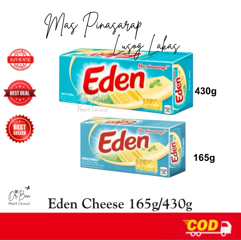 Eden Cheese 165g/430g (May 23,,2025) | Shopee Malaysia