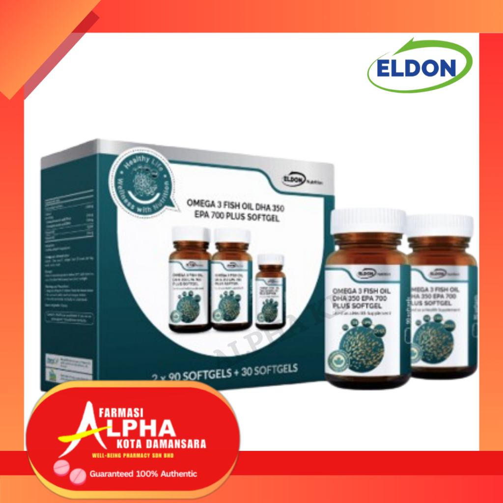Eldon Nutrition Omega-3 (Twin Pack foc 30s) | Shopee Malaysia
