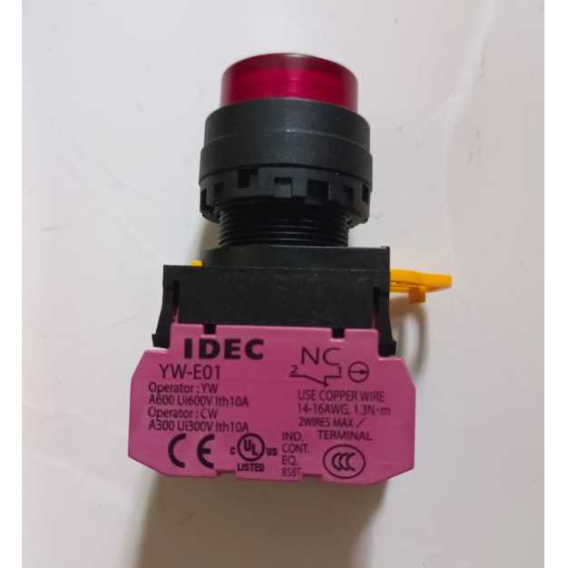 IDEC YW1L-M2E11Q0R PUSH BUTTON | Shopee Malaysia