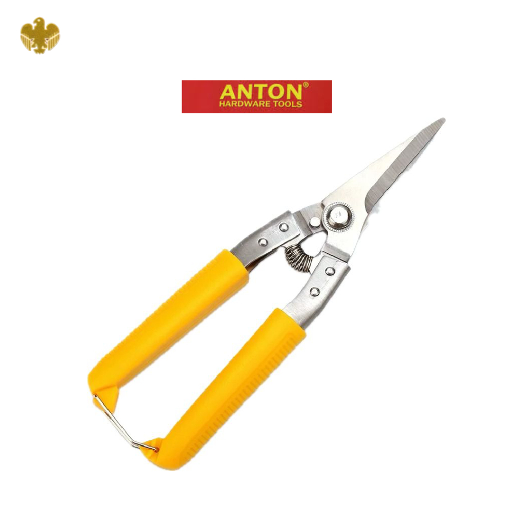 ANTON 8" STAINLESS STEEL GARDEN PRUNING SHEAR/TREE TRIMMER CUTTER ...