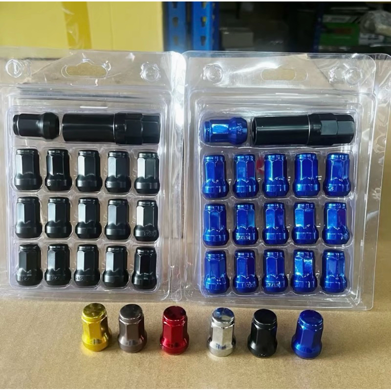 16pc WHEEL LOCK SET // NUT BESI WIRA MYVI KANCIL SAGA VIOS AZZ AXIA ...