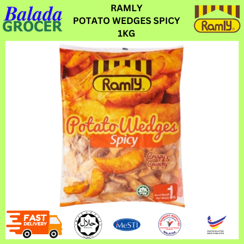 *LEMBUT DIDALAM & RANGUP DILUAR* POTATO FRIES (WEDGES/ THICK/TEBAL ...