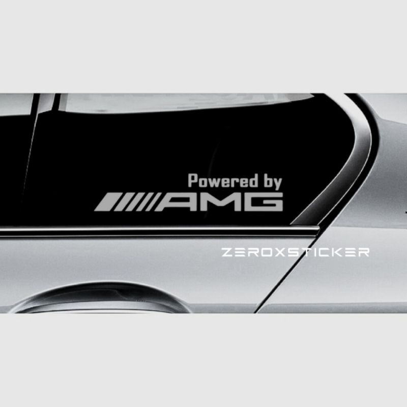Mercedes benz Car Side Window Stickers AMG Sticker Stiker Ready Stock ...