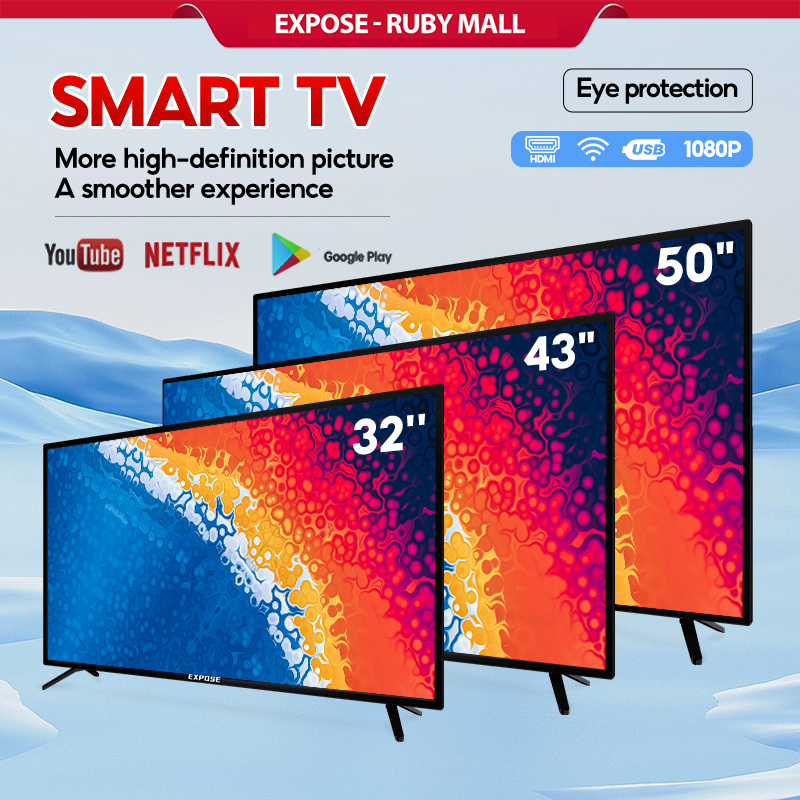 Android TV 32 Inch TV LED 43 Inch With WIFI Google Assistant YouTube 5 ...