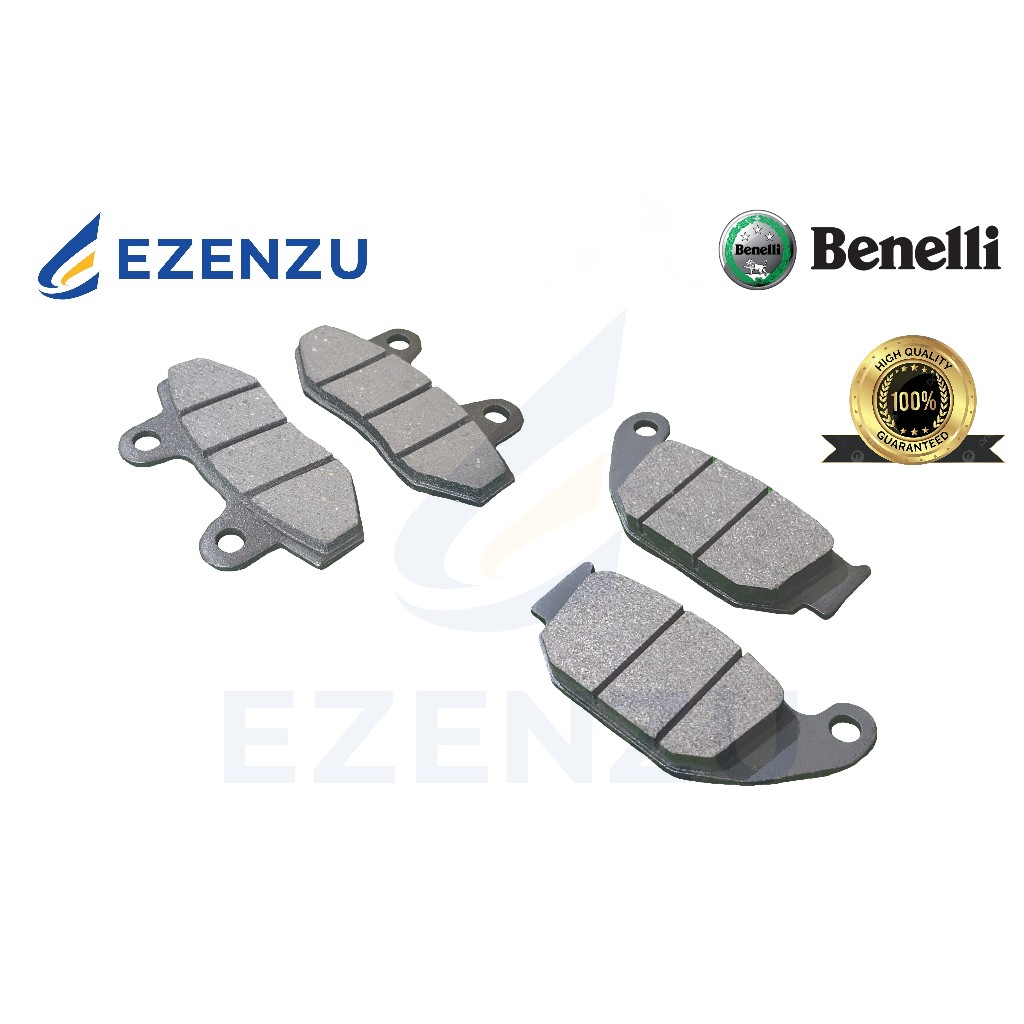 BENELLI 100% ORIGINAL RFS150 RFS150i FRONT REAR BRAKE PAD SET | Shopee ...