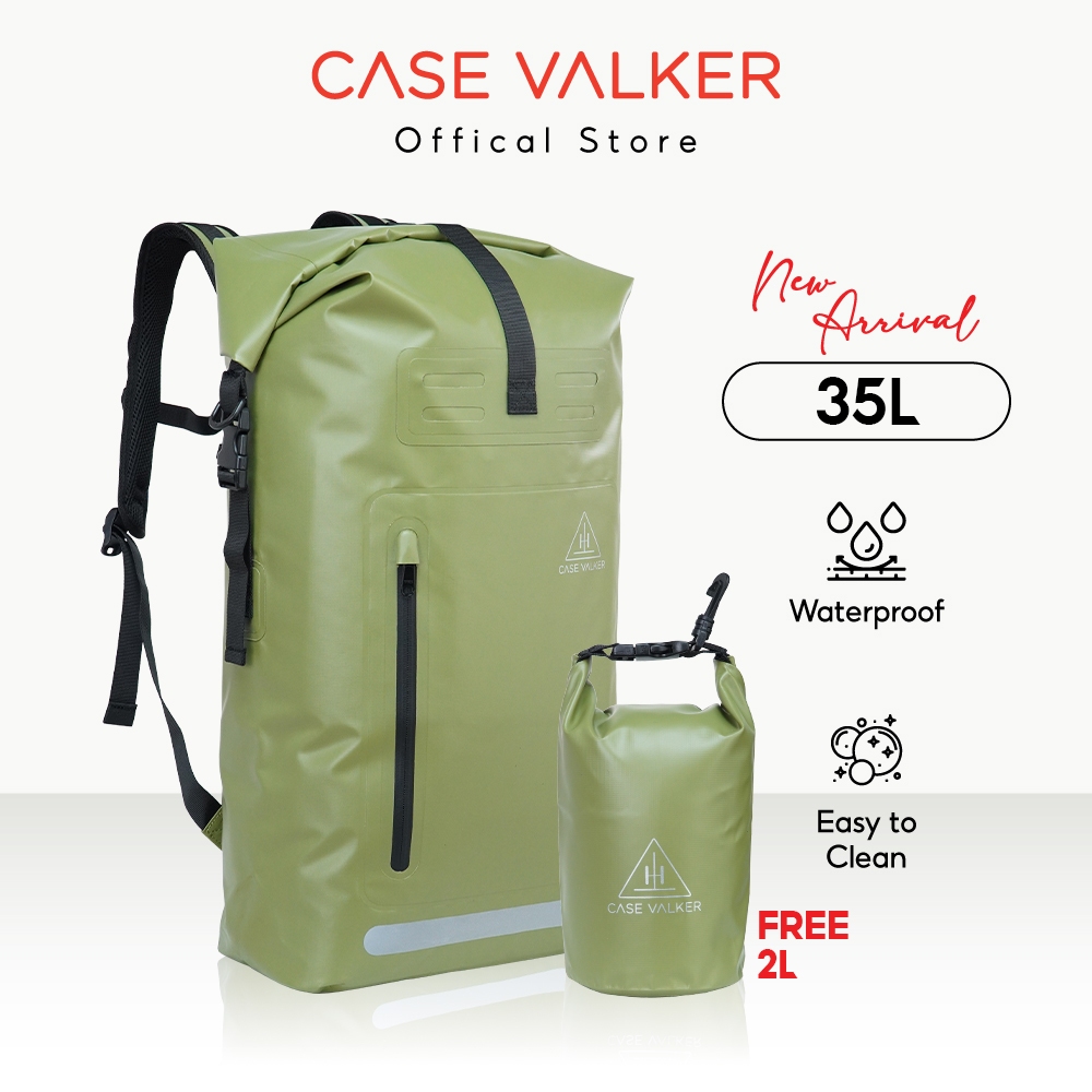 Case Valker DECADE 35L Backpack / Dry Bag / Outdoor / Camping ...