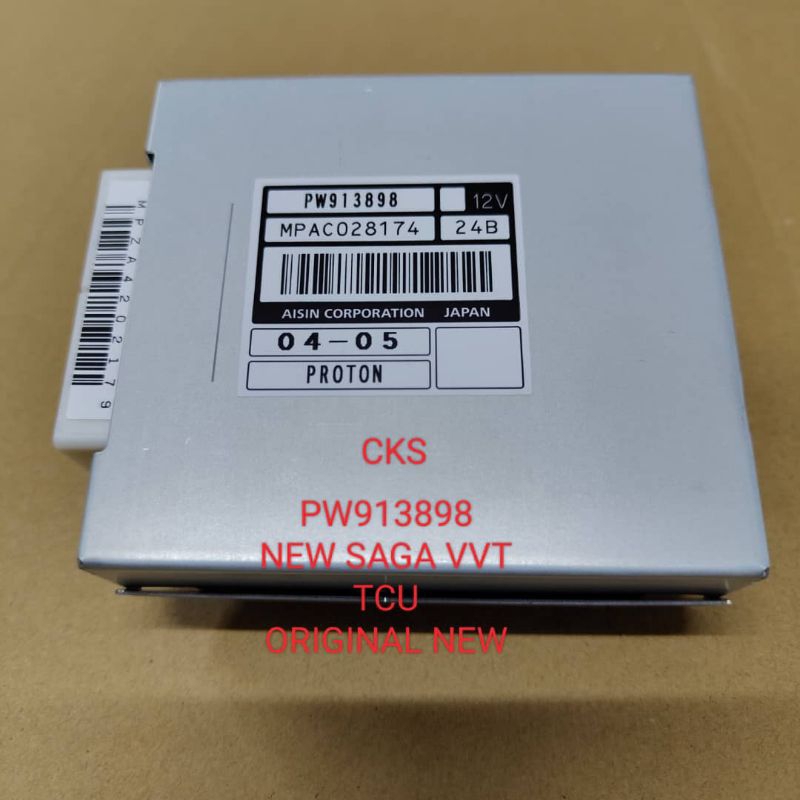 PROTON NEW SAGA COMPUTER TRANSMISSION CONTROL TCU PW913898 | Shopee ...
