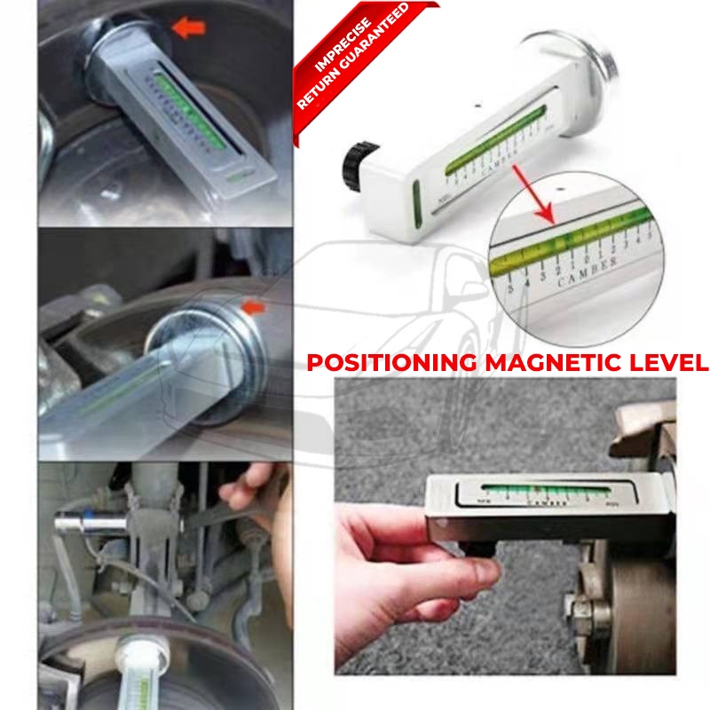 🔥Ready🔥Car Camber Adjust Tools Auto Magnetic Gauge Tool for Camber ...