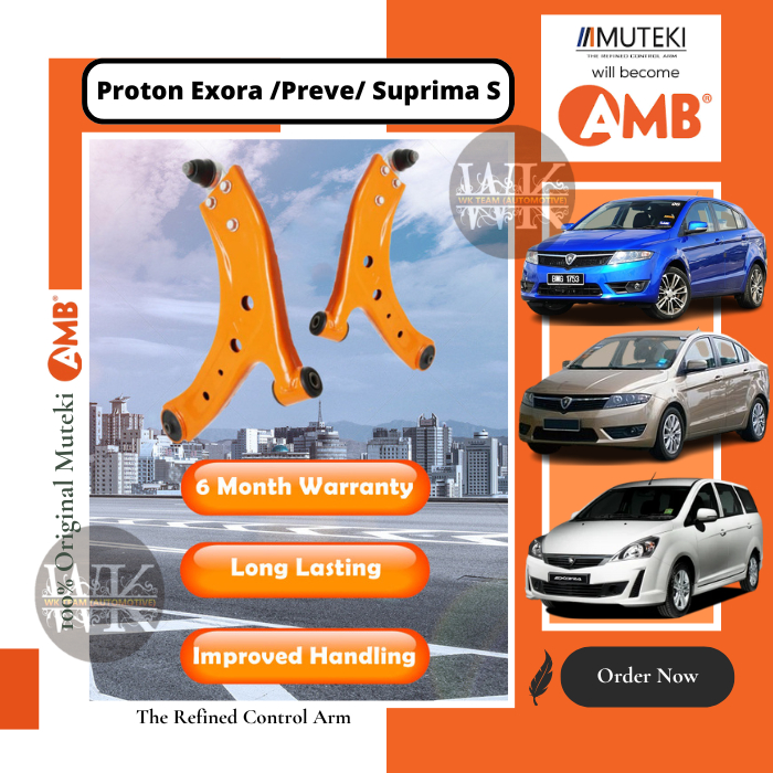 Proton Exora Preve Suprima S Muteki Front Lower Arm Heavy Duty Set ...
