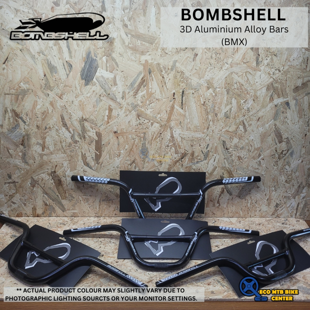BOMBSHELL - 3D Aluminium Alloy Handlebars ( BMX ) | Shopee Malaysia