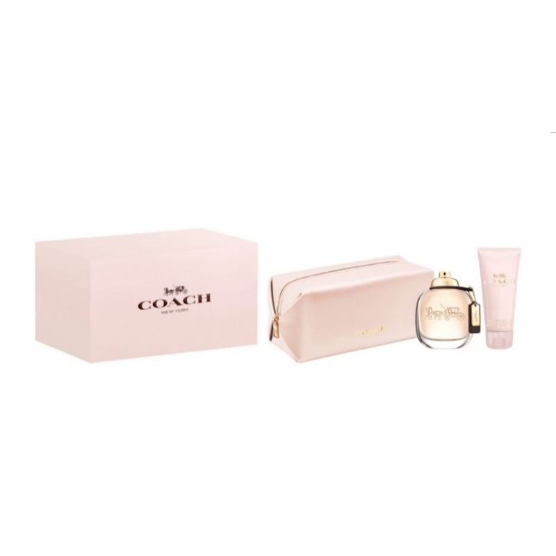 Coach Eau De Parfum Women 90ML Gift Set EDP(ORIGINAL 100%) | Shopee ...