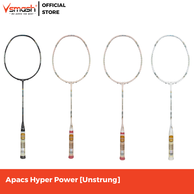 Apacs Hyper Power Unstrung [Free String & Grip] | Shopee Malaysia