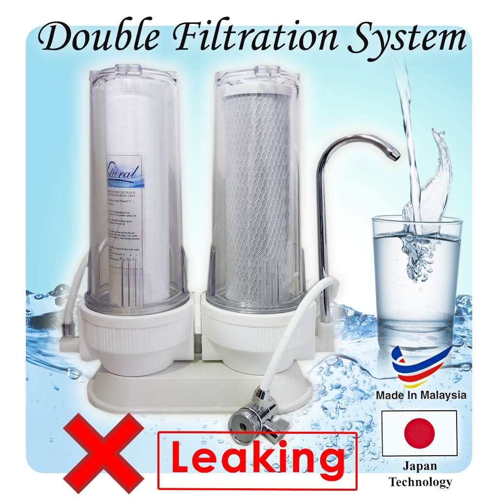 DOUBLE FILTRATION WATER FILTER | Shopee Malaysia