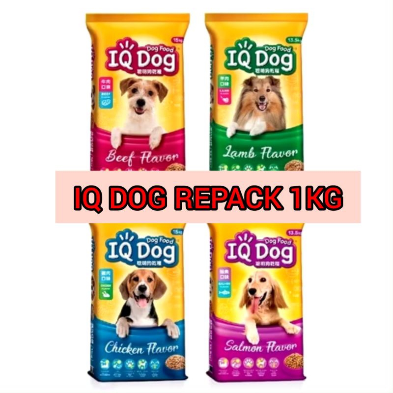IQ DOG DRY FOOD REPACK 1KG 聪明狗粮/狗食/狗饼 | Shopee Malaysia