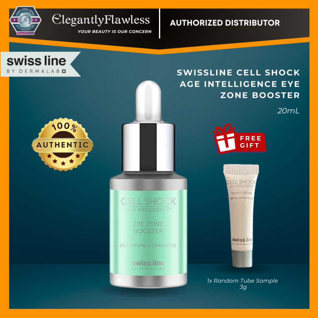 SWISSLINE CELL SHOCK Age Intelligence Eye Zone Booster | 20ml | Shopee Malaysia