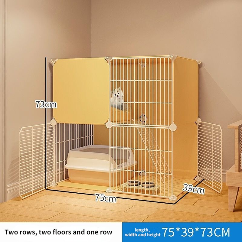 DIY Panel Pet Cage Dogs Rabbits Cats Iron Metal Grids Storage Rack Cat ...
