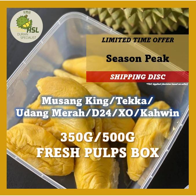 [KLANG VALLEY KL FRESH DURIAN DELIVERY] MUSANGKING 101 D24 XO UDANG ...