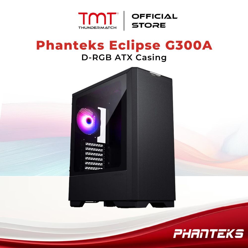 TMT Phanteks Eclipse G300A D-RGB ATX Casing | Shopee Malaysia