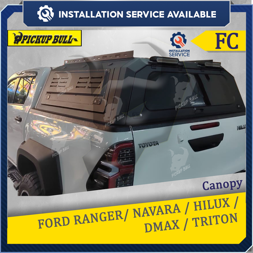 [Installation Available] Toyota Hilux Revo Canopy Metal Besi Canopy ...