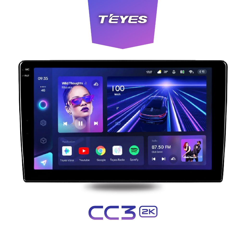 TEYES CC3 2K DSP Android Car Player 9" / 10" | Shopee Malaysia
