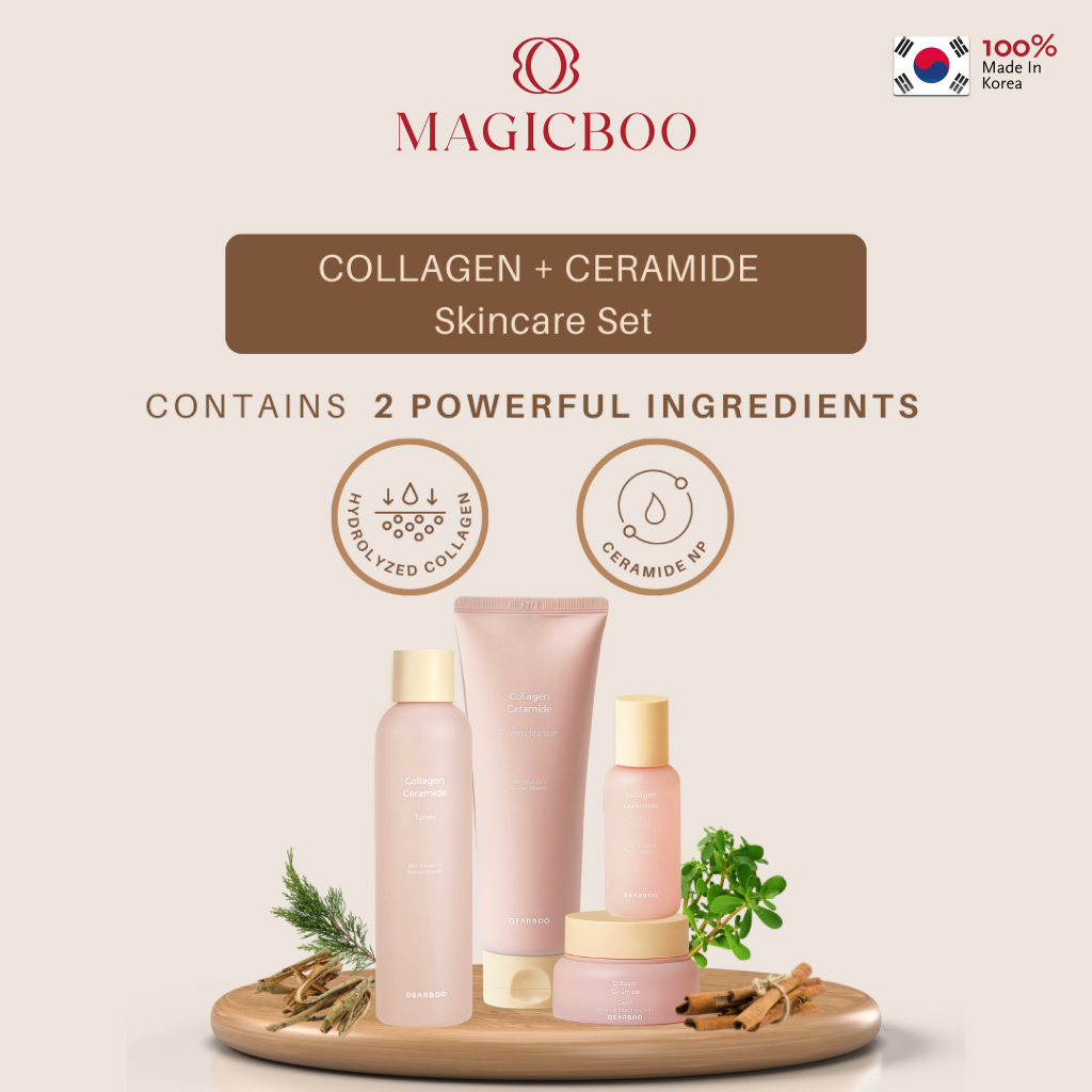 Magicboo Dearboo Collagen & Ceramide Skincare Series - Hydration ...