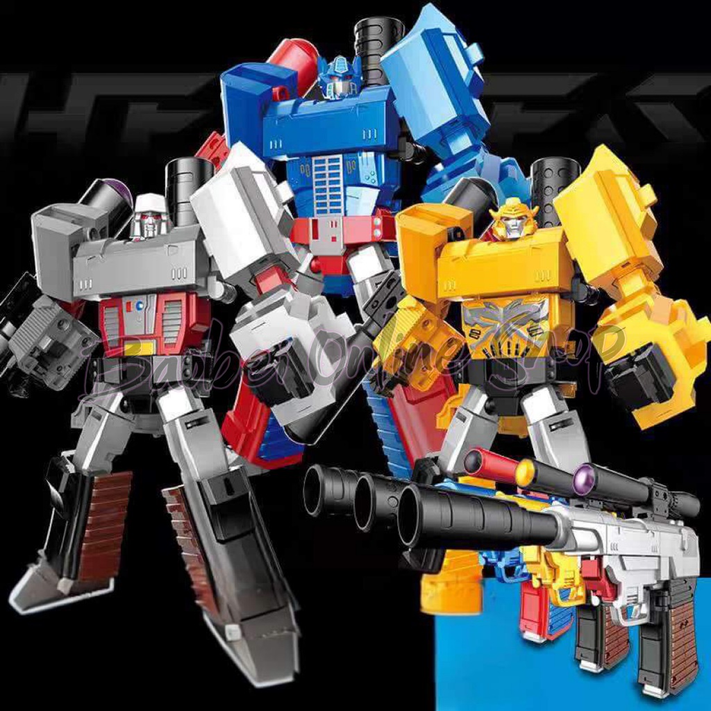 Creative Robot Transformation Toy Gun Student Boy Fun Transformers Toy ...