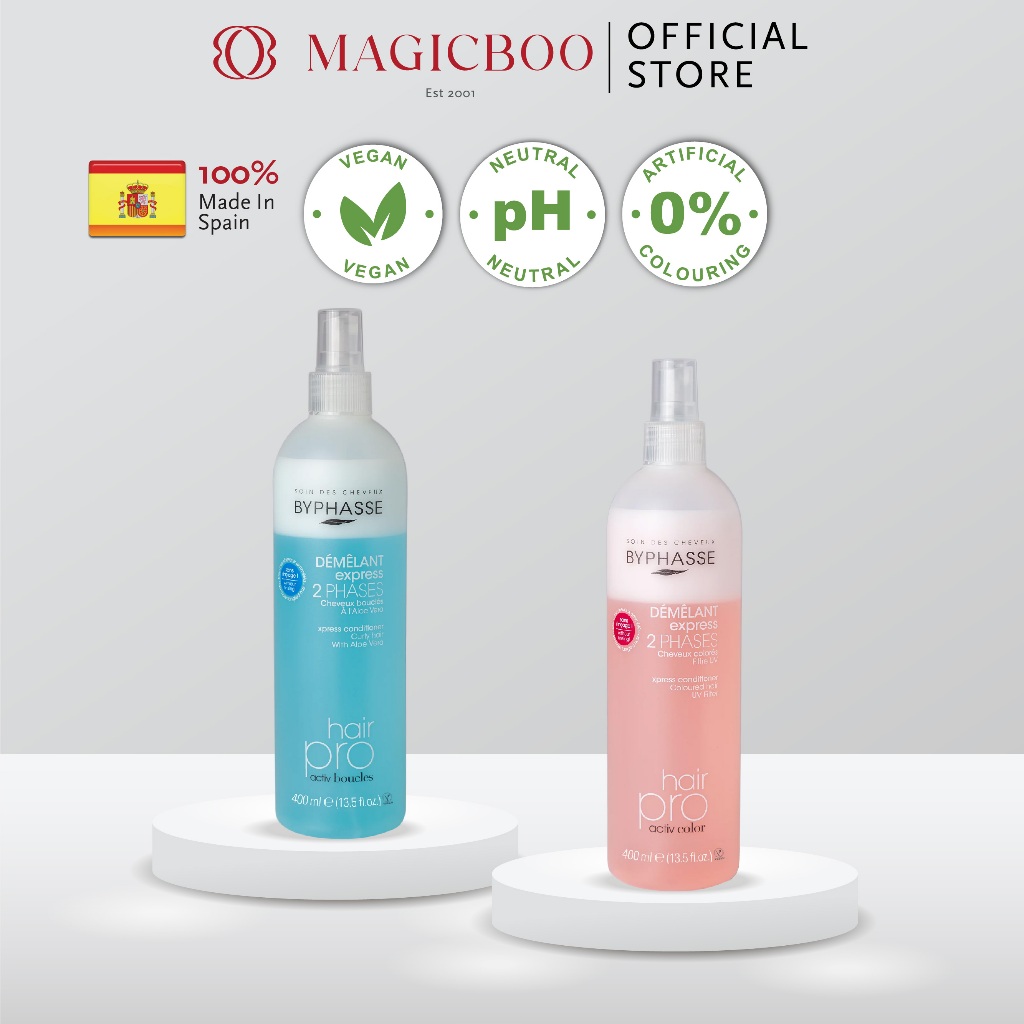 Magicboo Byphasse Hair Pro Xpress Conditioner Spray (Vegan) - 400ml ...