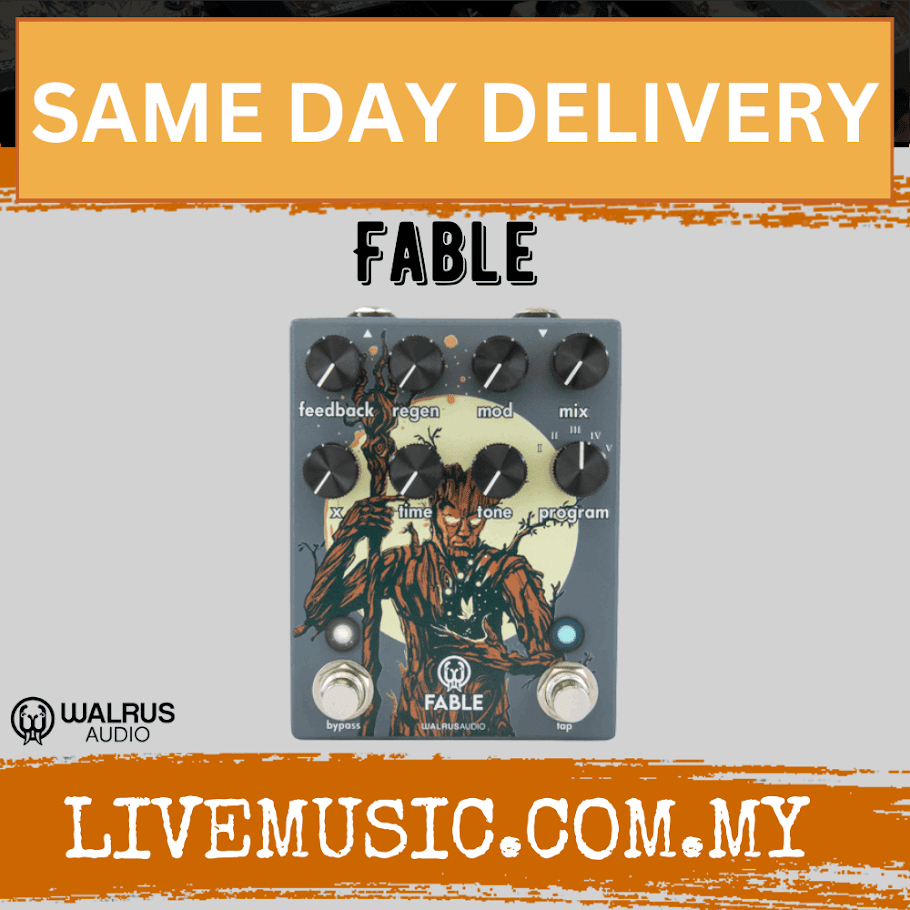 Walrus Audio Fable Granular Soundscape Generator Delay Guitar Effects ...