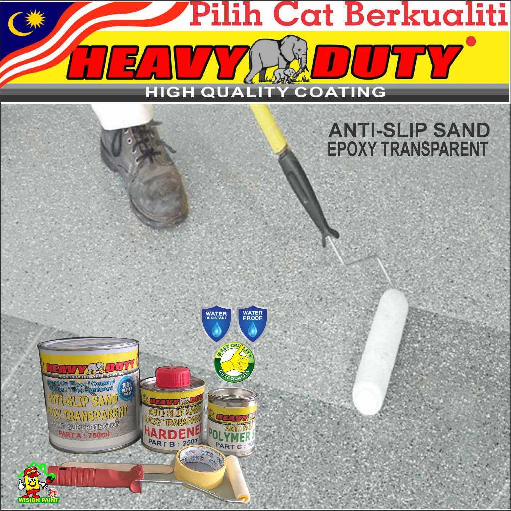 ( POLYMER SAND + 1L EPOXY TRANSPARENT SET FREE TOOL ) Waterproof ...