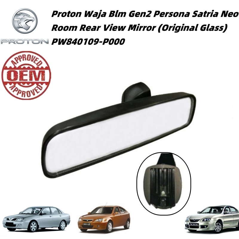 Proton Waja Gen2 Persona Satria Neo Room Rear View Mirror PW840109-P000 ...