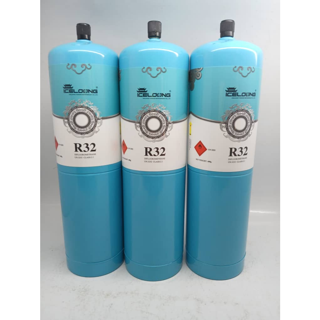 ICELOONG GAS AIRCOND R32 (680g) (SEMENANJUNG MALAYSIA SAHAJA) | Shopee ...