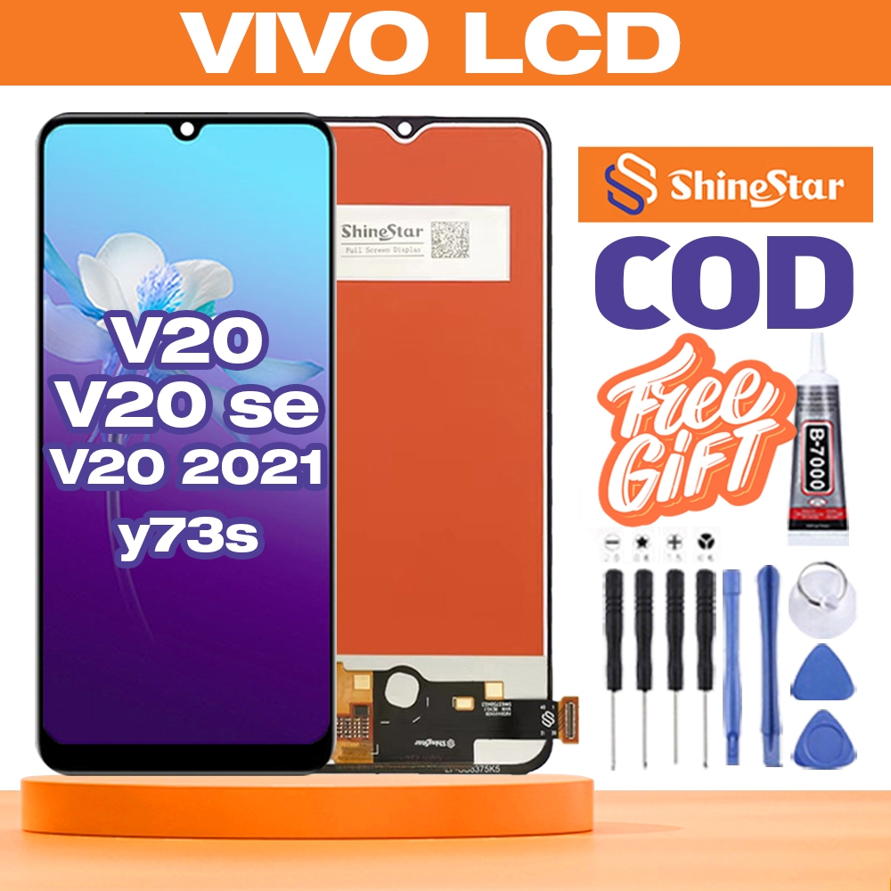 ShineStar LCD Display for VIVO V20/ V20 SE/ V20 2021/ Y73s Glass Touch ...