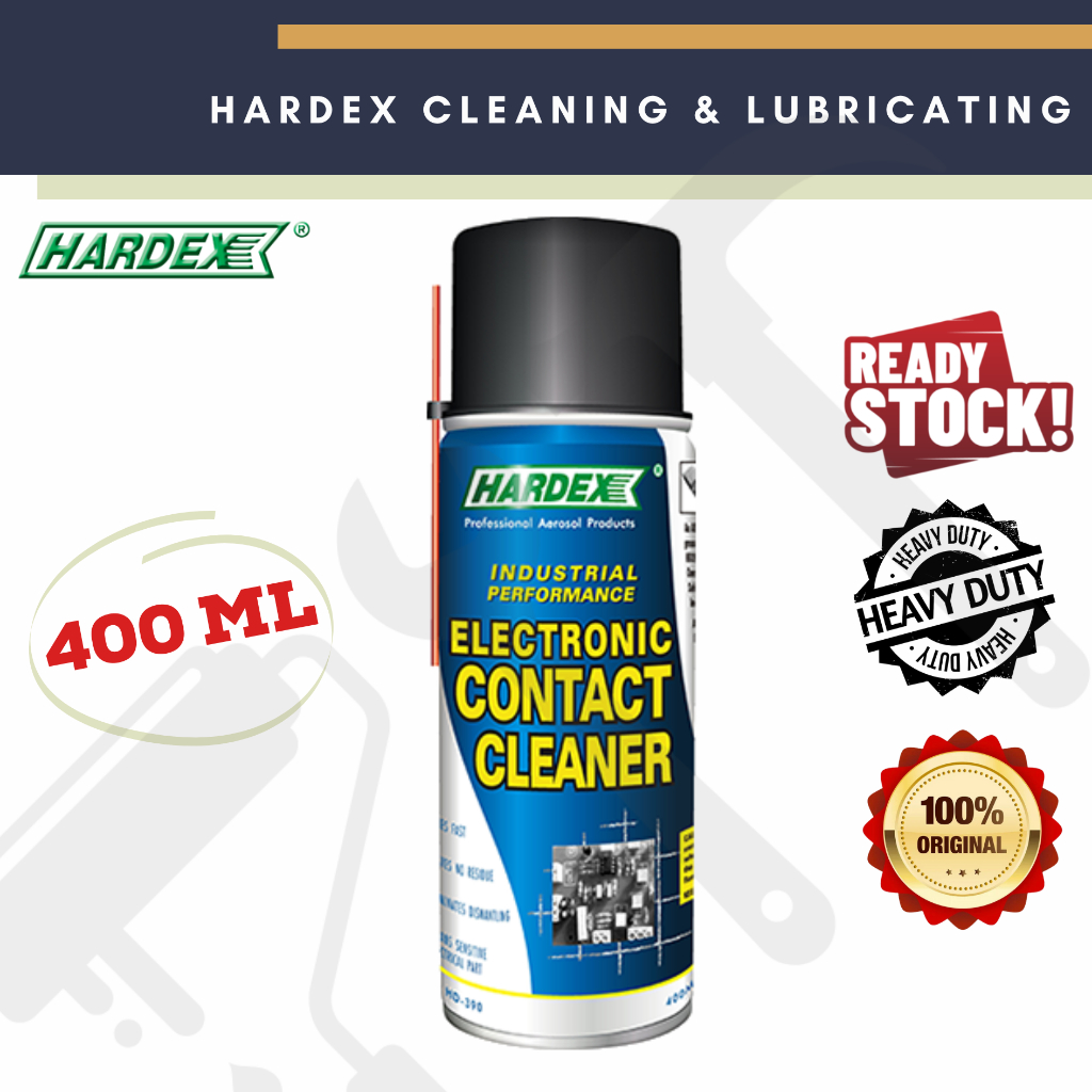 HARDEX Electronic Contact Cleaner HD390 400ML | Shopee Malaysia