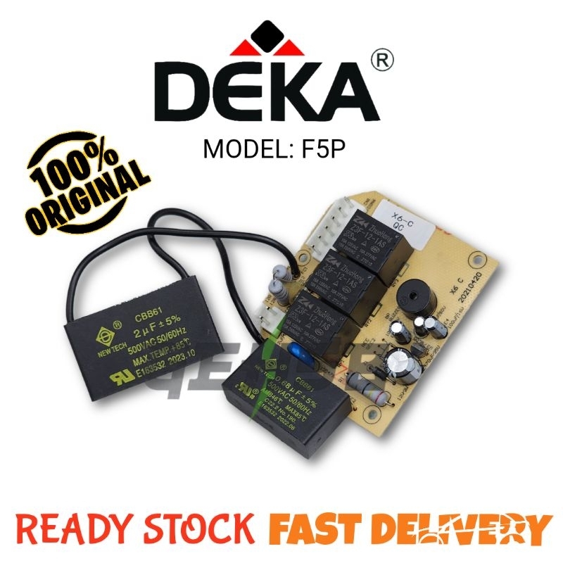 DEKA FAN RECEIVER BOARD MODEL F5P | Shopee Malaysia