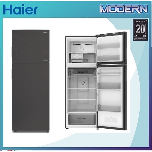 Haier 418L/458L 2-Door Refrigerator Twin Inverter 5 Star Energy Saving ...