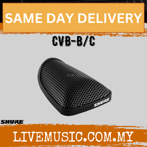 Shure CVB-B/C Centraverse Cardioid Boundary Condenser Microphone ...