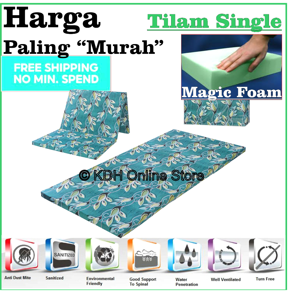 🔥X Caj Shipping🔥302 FLMattress Single Tilam Lipat Gulung Murah Tilam ...