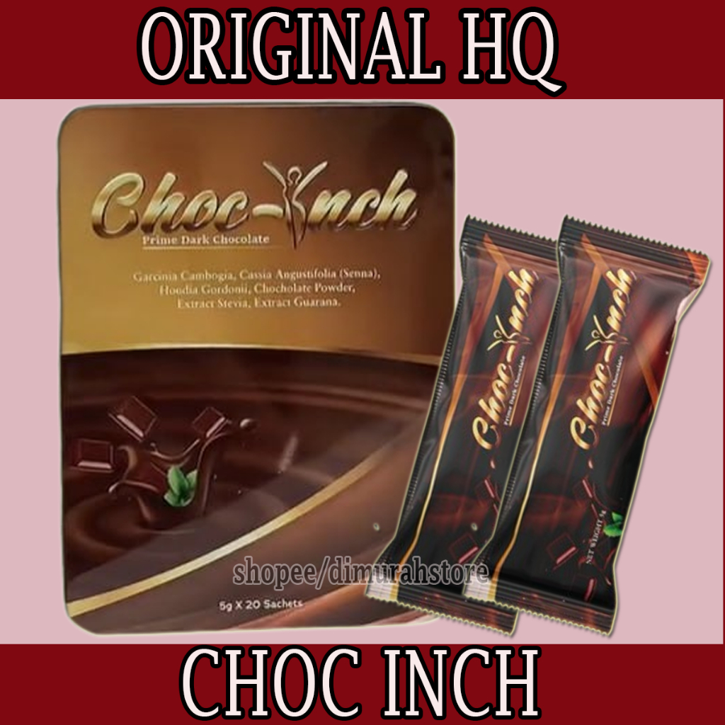 Choc Inch Original Hq Supplement Kurus Slim Choco Inchi | Shopee Malaysia