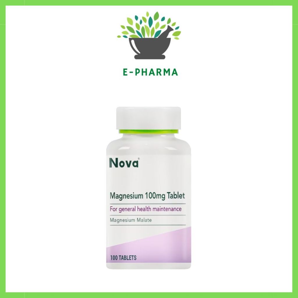 NOVA Magnesium 100Mg 100S | Shopee Malaysia