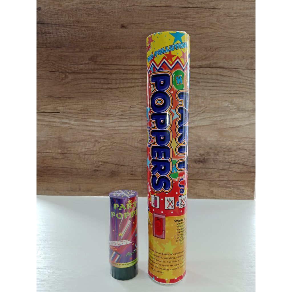 [READY STOCK] Push Button and Twist Party Popper | Shopee Malaysia