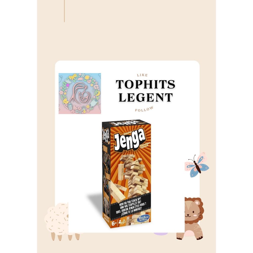 Hasbro Jenga Board Games (Toy) | Shopee Malaysia