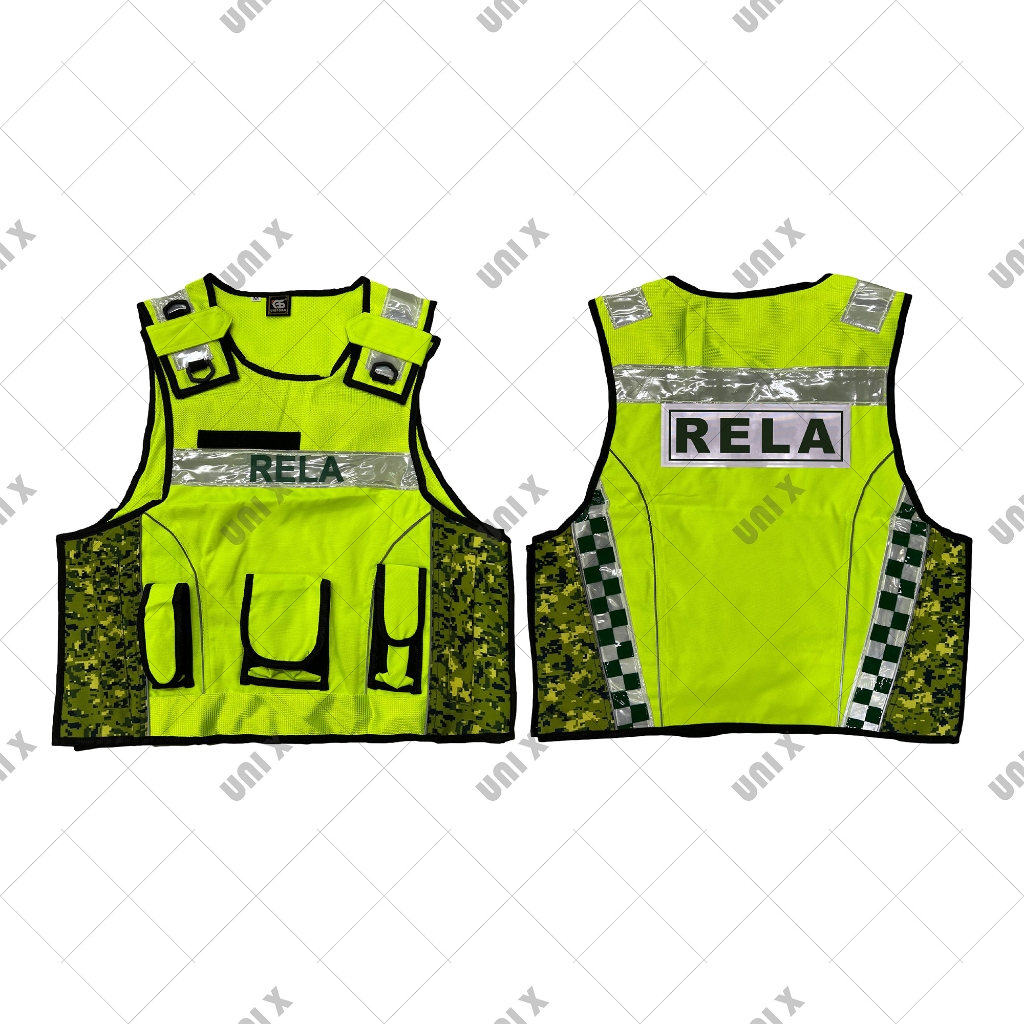 VEST REFLEKTOR TACTICAL (RELA CV) | Shopee Malaysia