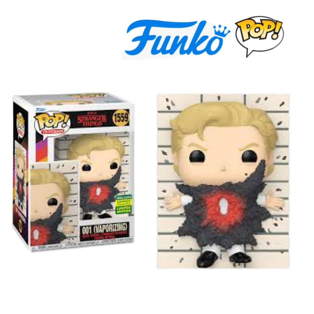 Original Funko Pop 001 (Vaporizing) 1559 Netflix Stranger Things 78310 [ 2024 Limited Edition ...
