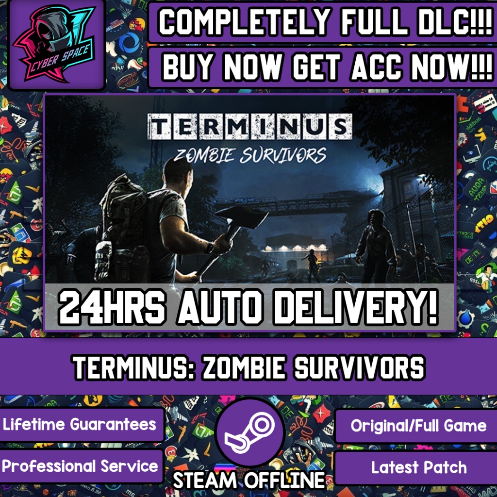 Terminus: Zombie Survivors [Auto Delivery] [Steam Offline] [Full DLC] Cyber Space PC Game ...