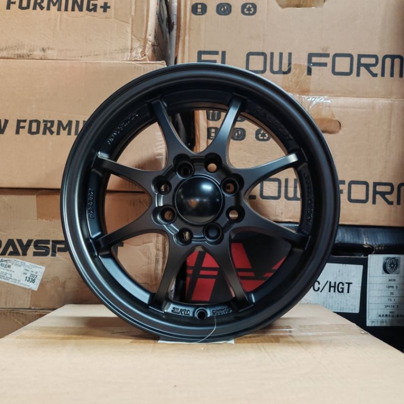 [4PCS] New Sport Rim 14inch CE28 14X5.5JJ 8H100/110 Flat Black | Shopee ...