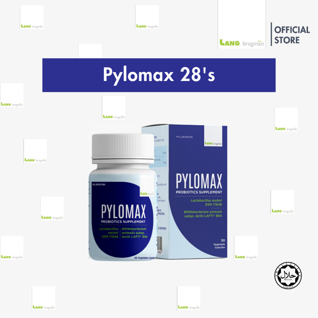 [Gut Health] Lang Bragman Pylomax 30s Probiotic (Exp date 31/08/2026 ...