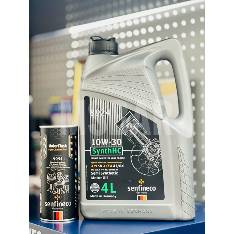 Car Engine Oil (4L) Senfineco Synth HC 10W-30 Semi Synthetic (Ada ...